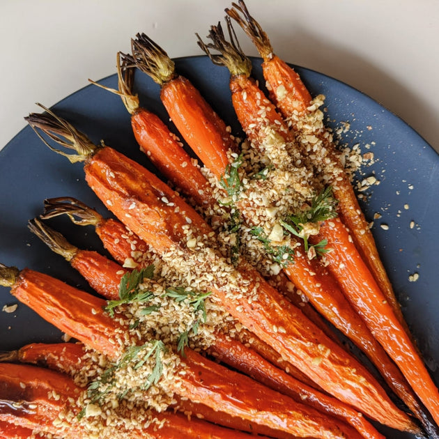 Honey Roasted Carrots with Smoki Dukkah – Zing Pantry Shortcuts